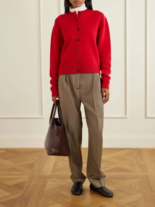 RÓHE Daria Virgin Wool Tapered Pants