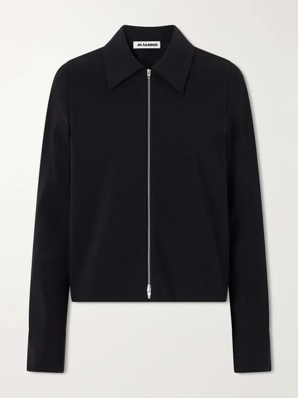 JIL SANDER Cropped Shell Jacket