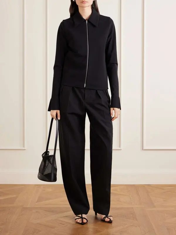 JIL SANDER Cropped Shell Jacket