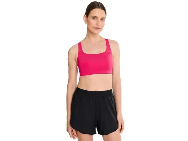 Adidas Optime Workout Medium-support Bra Bra - Pink