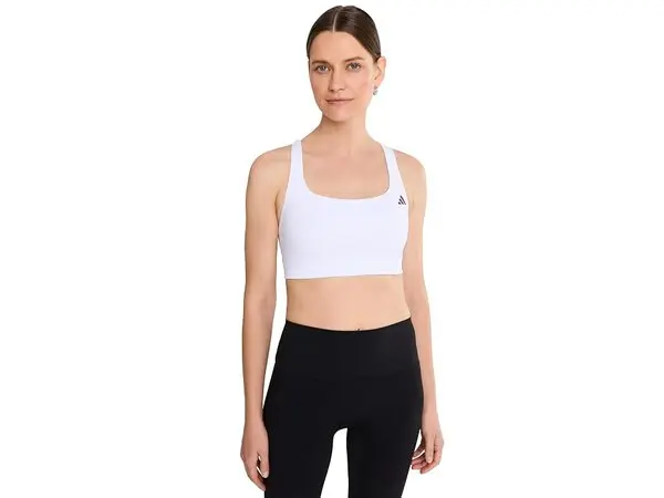 Adidas Optime Workout Medium-support Bra Bra - White