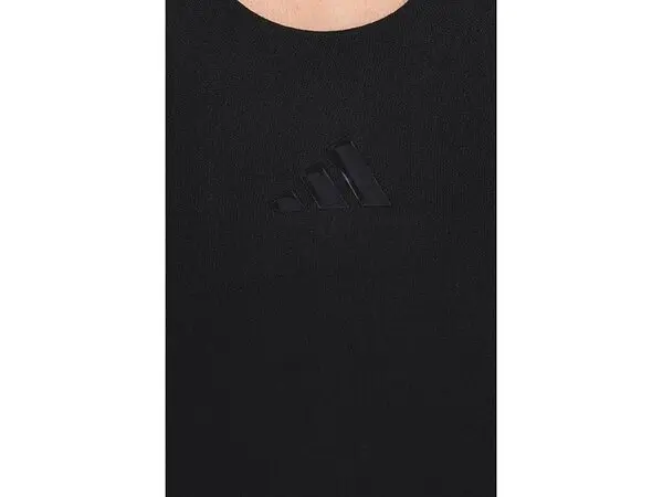 Adidas All Me Medium-support Long Line Training Bra Tank Top Bra