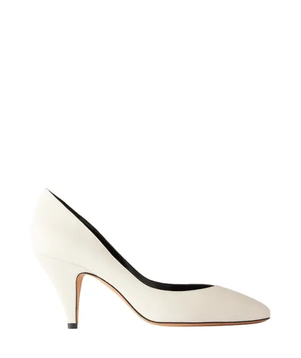 JUDE Haze Leather Pumps - Neutrals