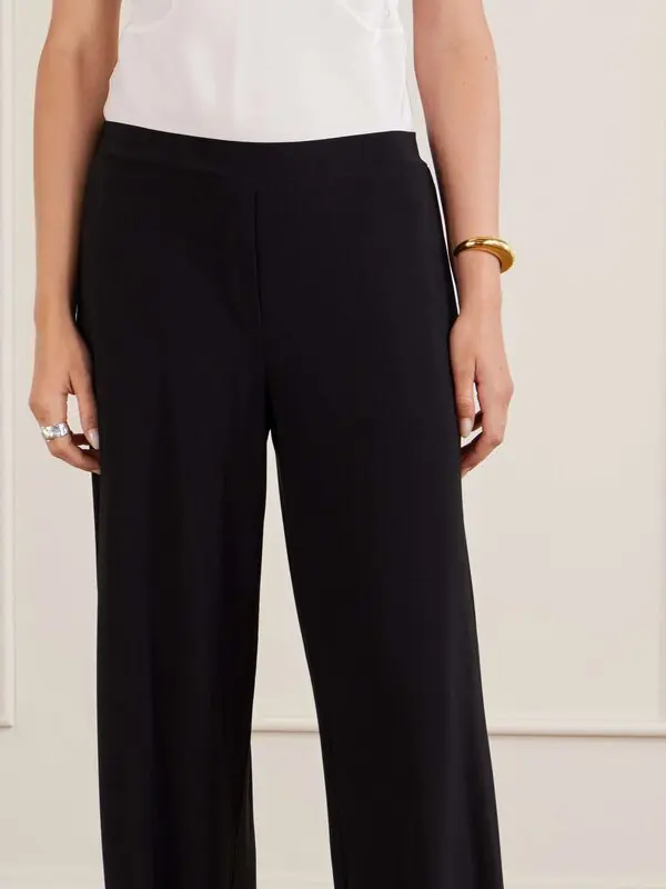 Norma Kamali Jersey Wide-leg Pants