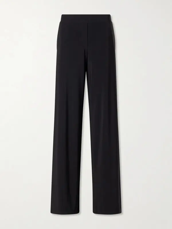Norma Kamali Jersey Wide-leg Pants