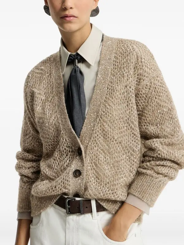 Brunello Cucinelli V-necked Cardigan