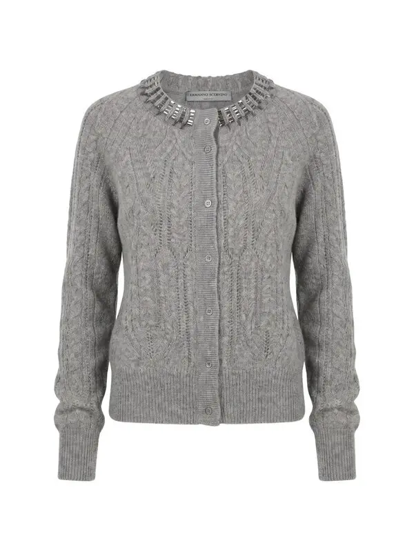Ermanno Scervino Cashmere Cardigan - Grey