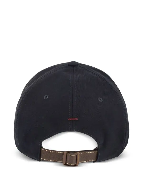 Brunello Cucinelli Logo Cotton Baseball Cap