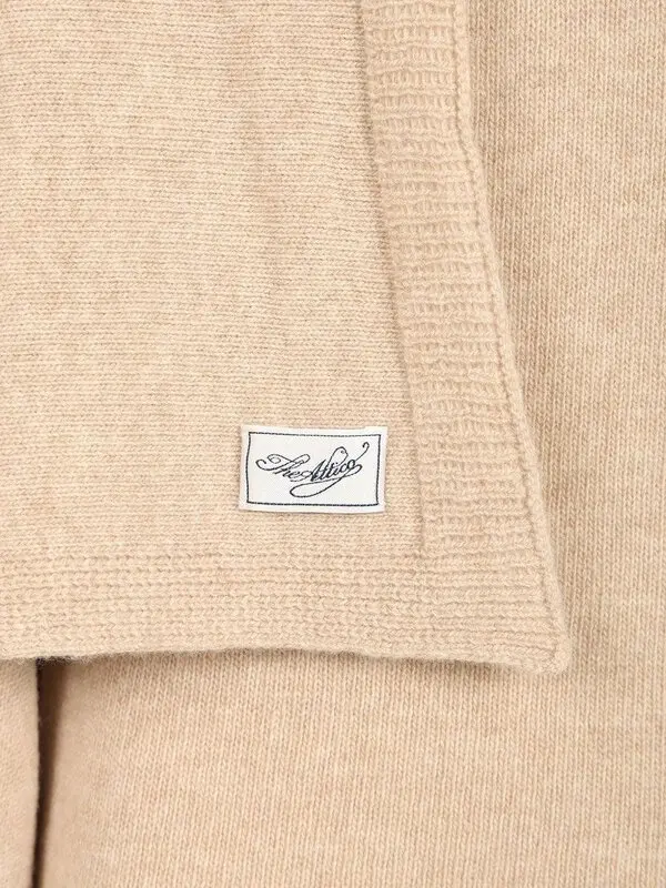 Attico Wool Scarf Sweater