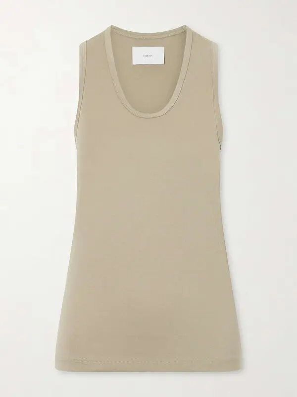 SSSTEIN Cotton Tank - Army Green