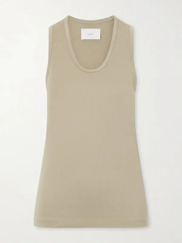 SSSTEIN Cotton Tank - Green