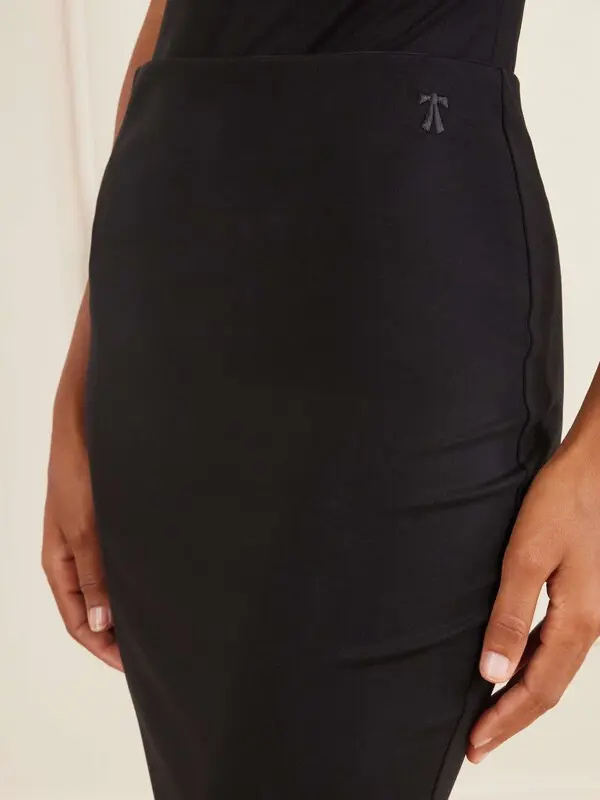 THE PARK Sheryl Stretch-jersey Midi Skirt