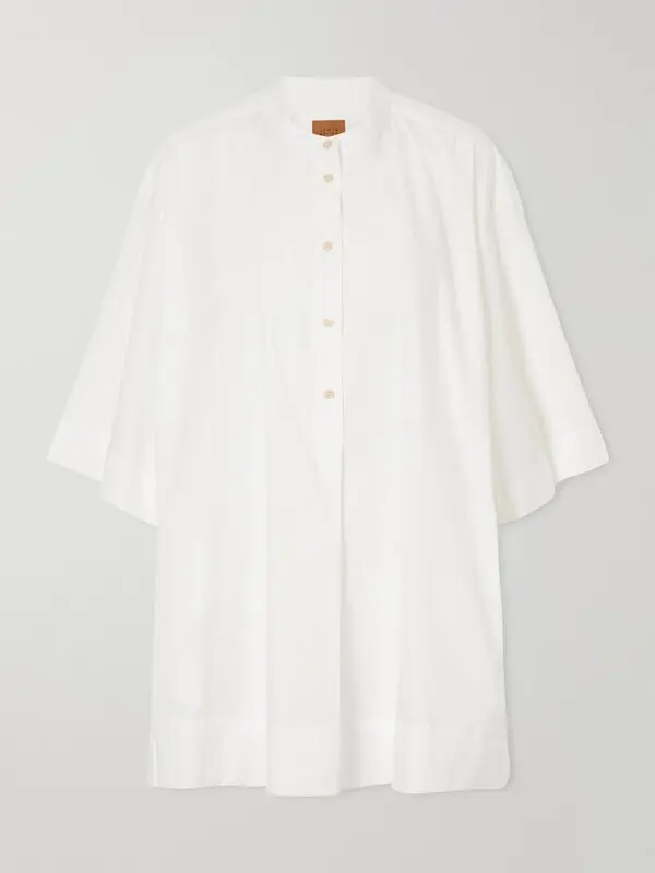 JAMIE HALLER Cotton Mini Dress - White