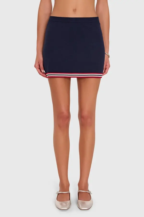 Amanda Uprichard Maia Skort - Navy