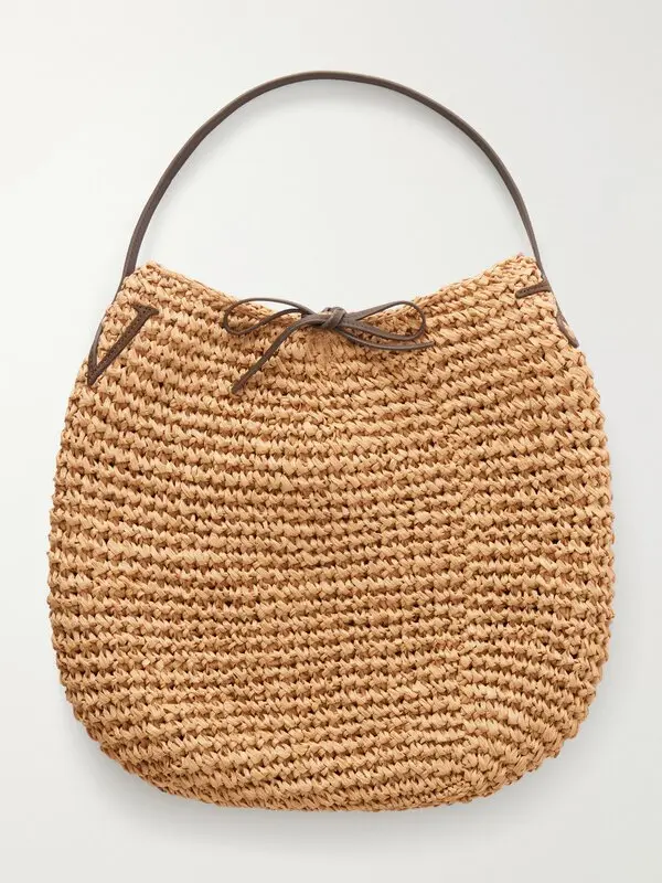 JW Anderson Raffia Tote - Brown