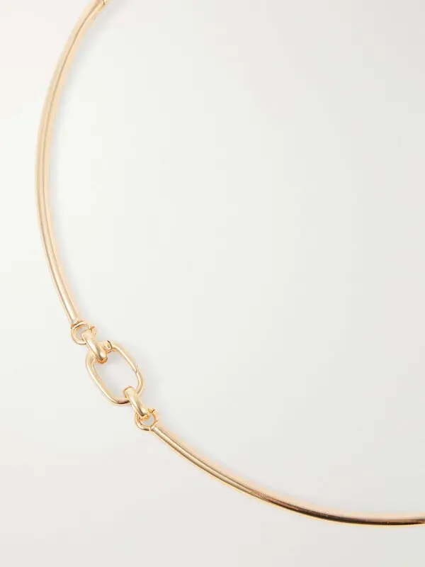 MARTHA CALVO Protection Sapphire -toned Necklace