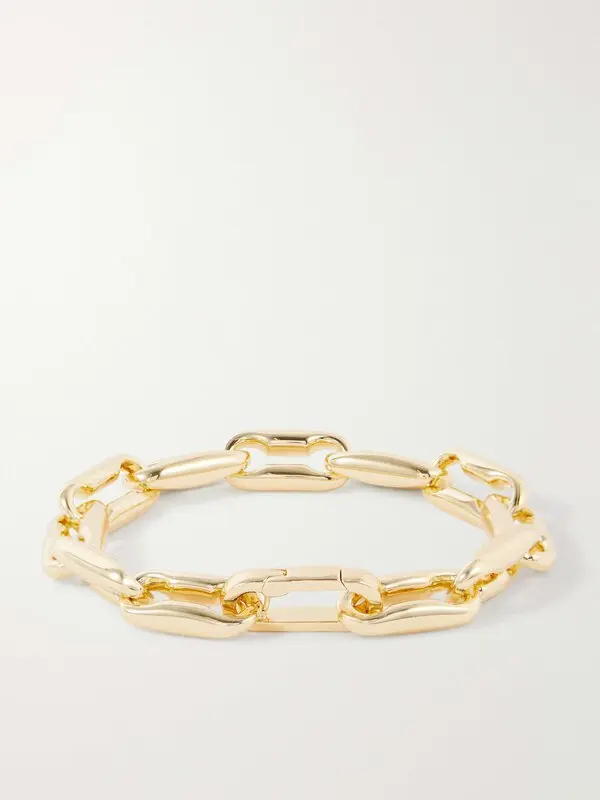 MARTHA CALVO Bleecker 14-karat -plated Bracelet