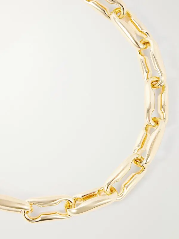 MARTHA CALVO 14kt -plated Brass Bleecker Link Bracelet