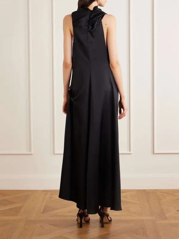 HEIRLOME Kate Silk-satin Dress