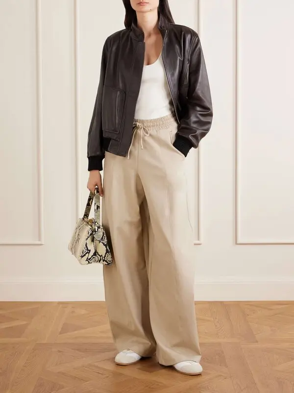 Max Mara Jersey Wide-leg Pants