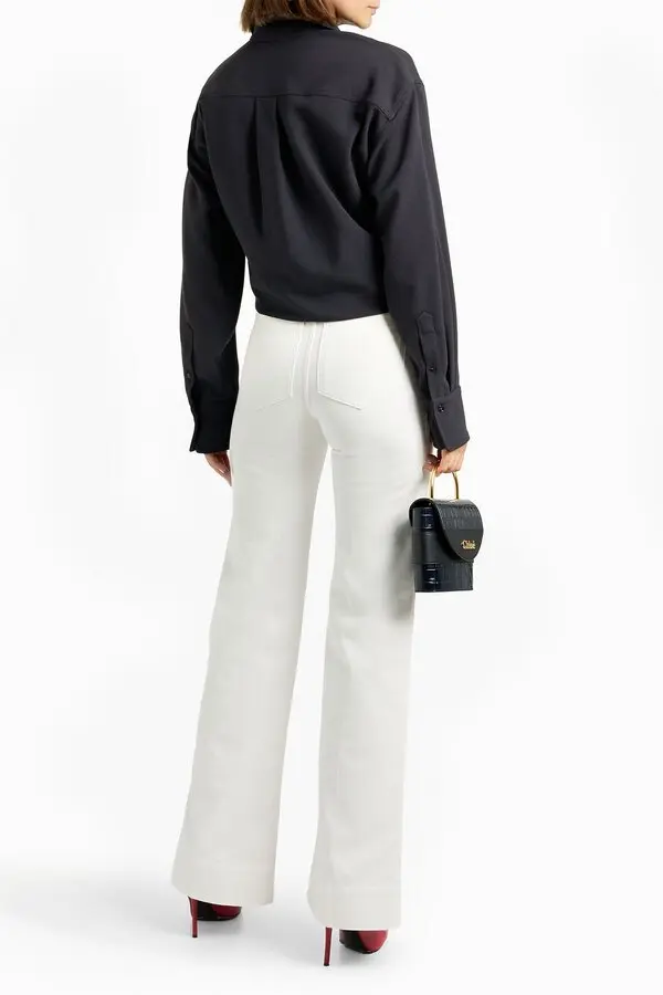 Victoria Beckham Alina Highrise Flared Jeans