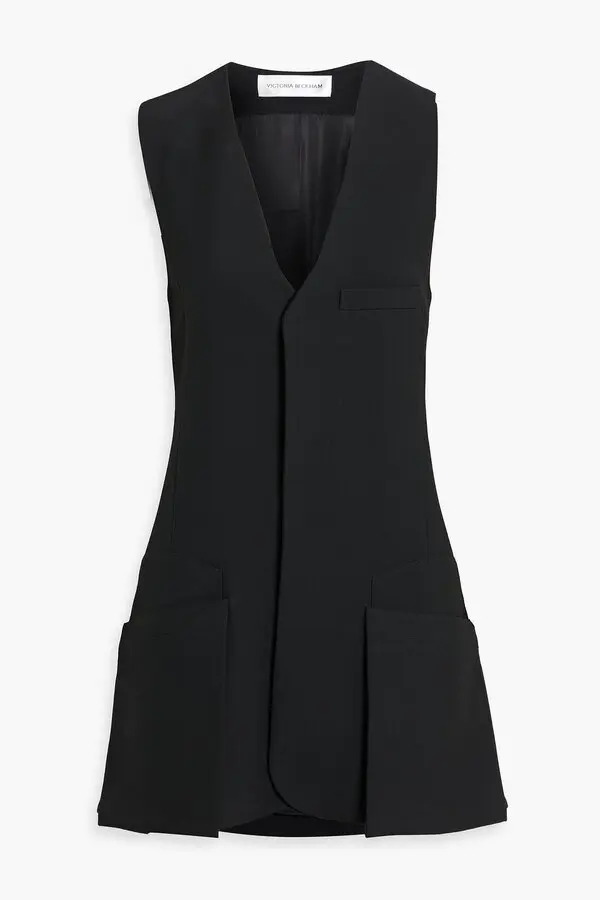 Victoria Beckham Crepe Mini Dress