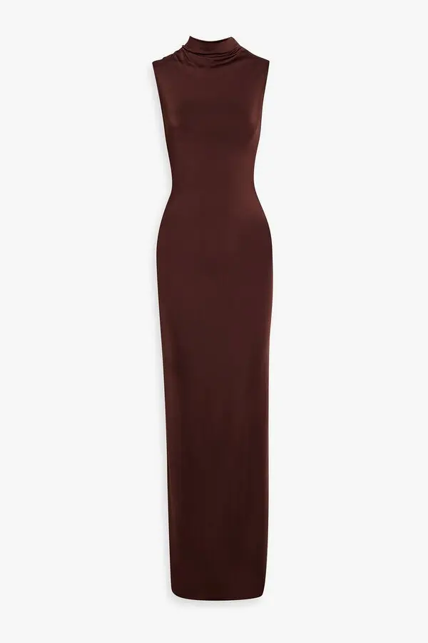 Victoria Beckham Gathered Jersey Gown
