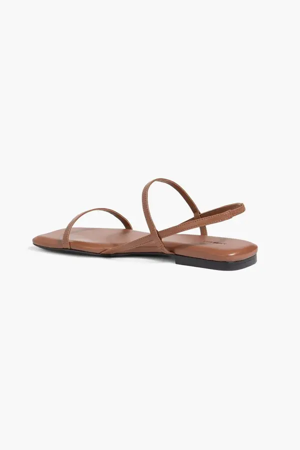 ANINE BING Hilda Leather Slingback Sandals