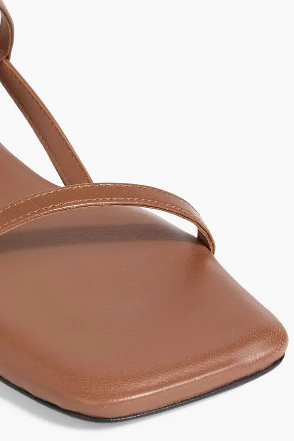 ANINE BING Hilda Leather Slingback Sandals