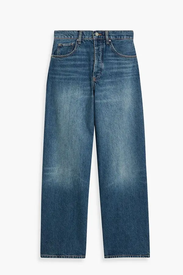 ANINE BING Highrise Wideleg Jeans