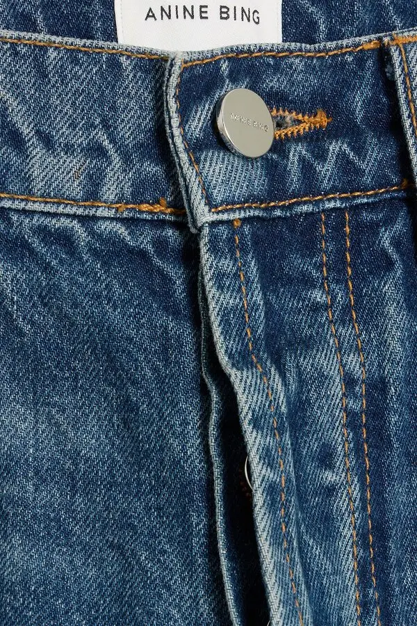 ANINE BING Highrise Wideleg Jeans