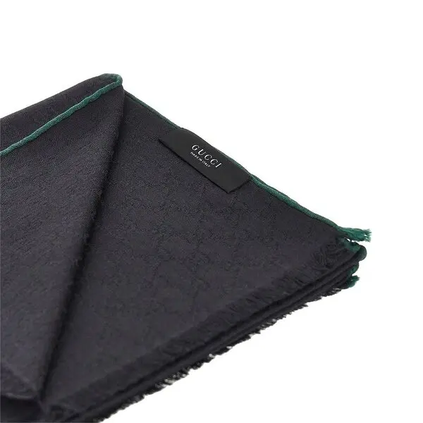 Gucci Jacquard Silk And Wool-blend Scarf