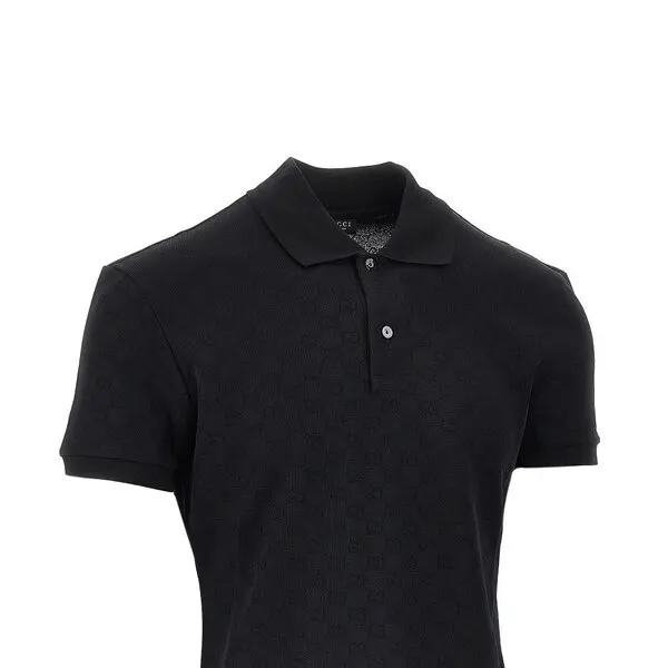 Gucci Jacquard Jersey Polo Shirt An