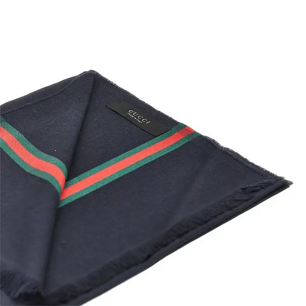 Gucci Silk And Wool Scarf