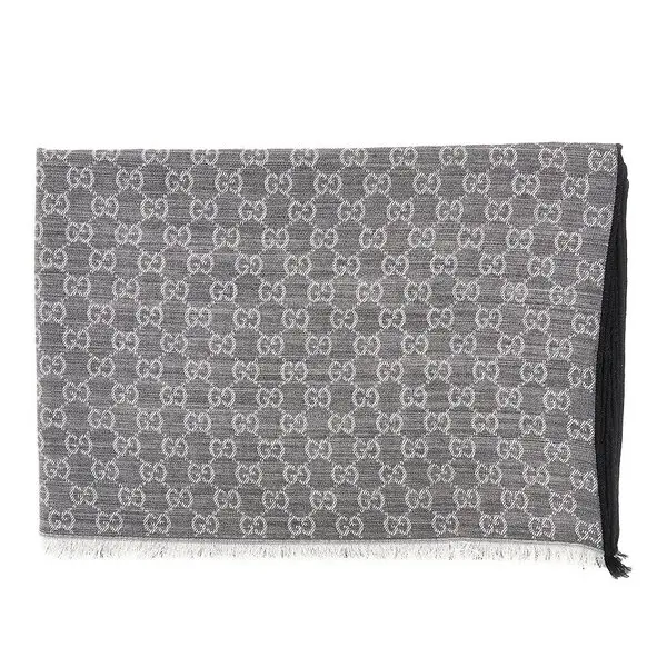 Gucci Jacquard Silk And Wool-blend Scarf