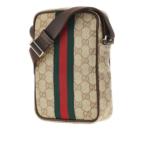Gucci Gg Supreme Crossbody Mini Bag