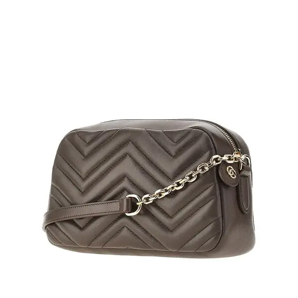 Gucci Quilted Leather Gg Marmont Bag