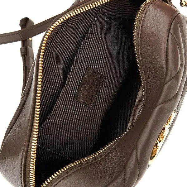 Gucci Quilted Leather Gg Marmont Bag