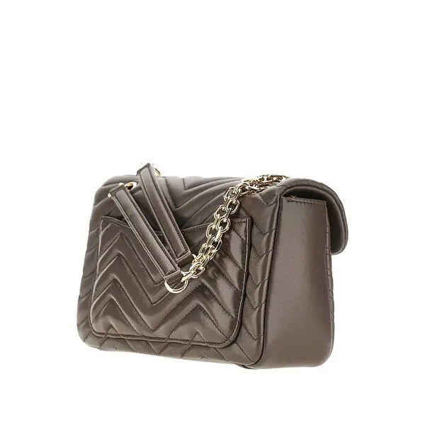 Gucci Gg Marmont' Nappa Leather Shoulder Bag - Brown