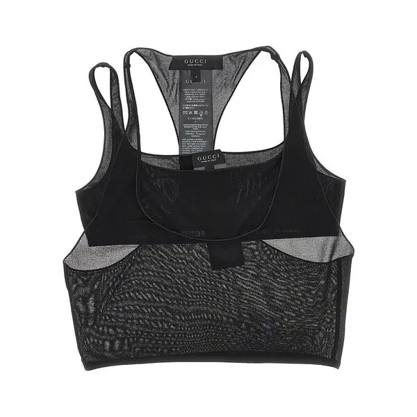 Gucci Two-piece Stretch Viscose Crêpe Top