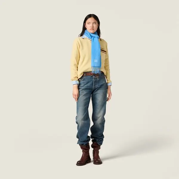 Miu Miu Five-pocket Denim Jeans