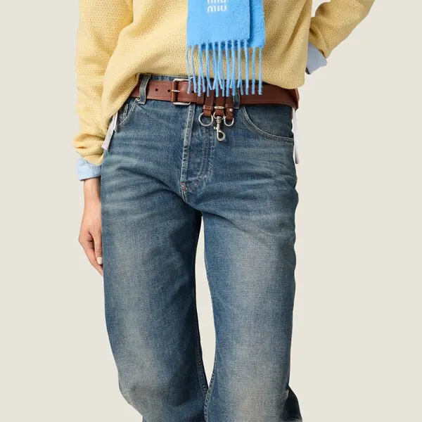 Miu Miu Five-pocket Denim Jeans