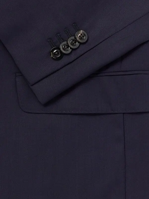 Boglioli Virgin Wool Suit Jacket - Blue