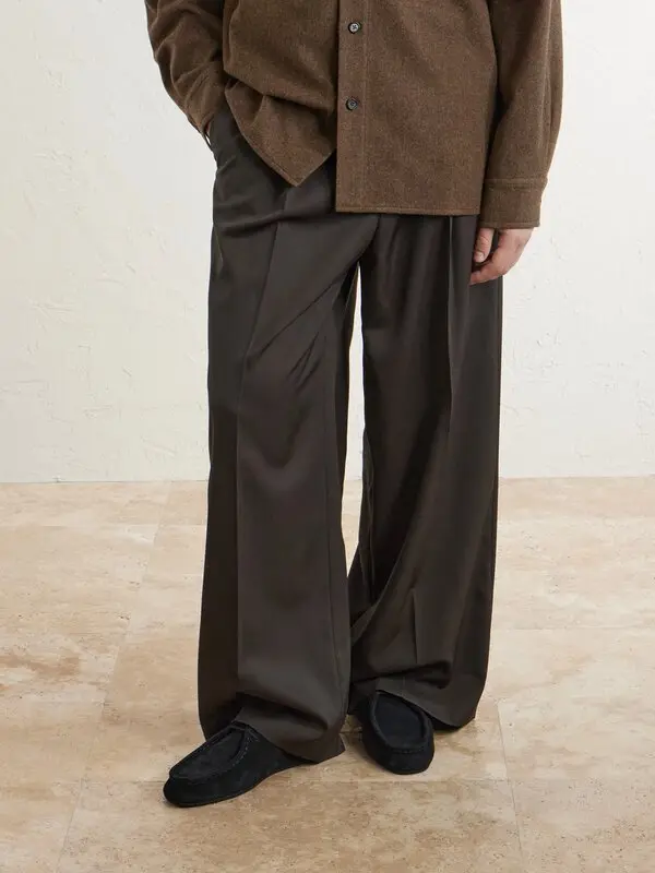 JIL SANDER Suede Derby Shoes