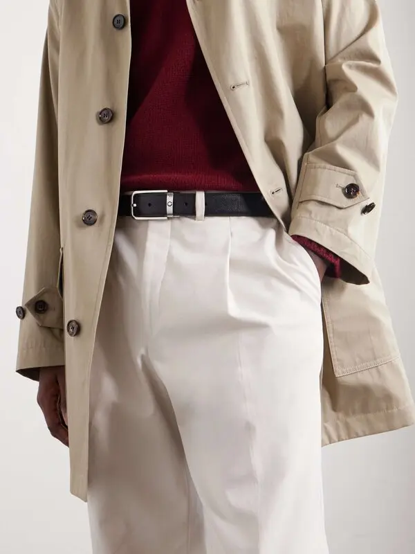 Montblanc 3cm Leather Belt