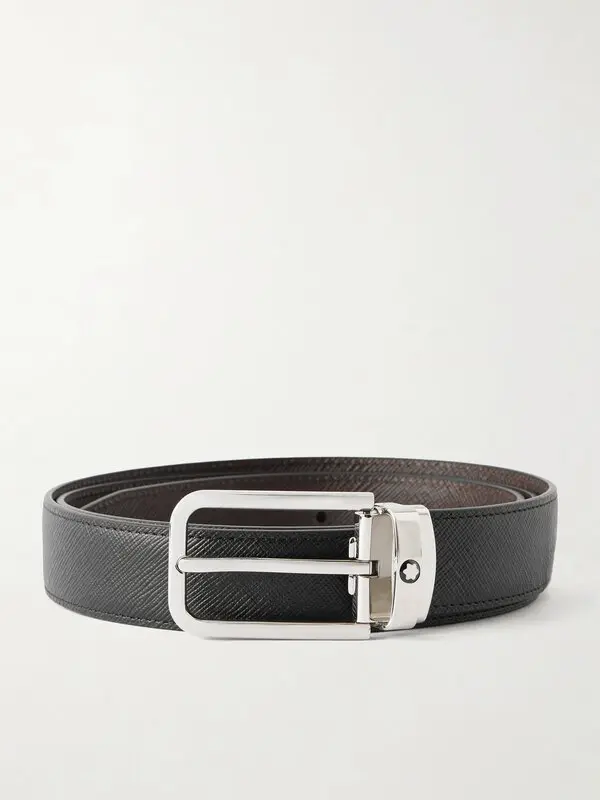Montblanc 3cm Leather Belt