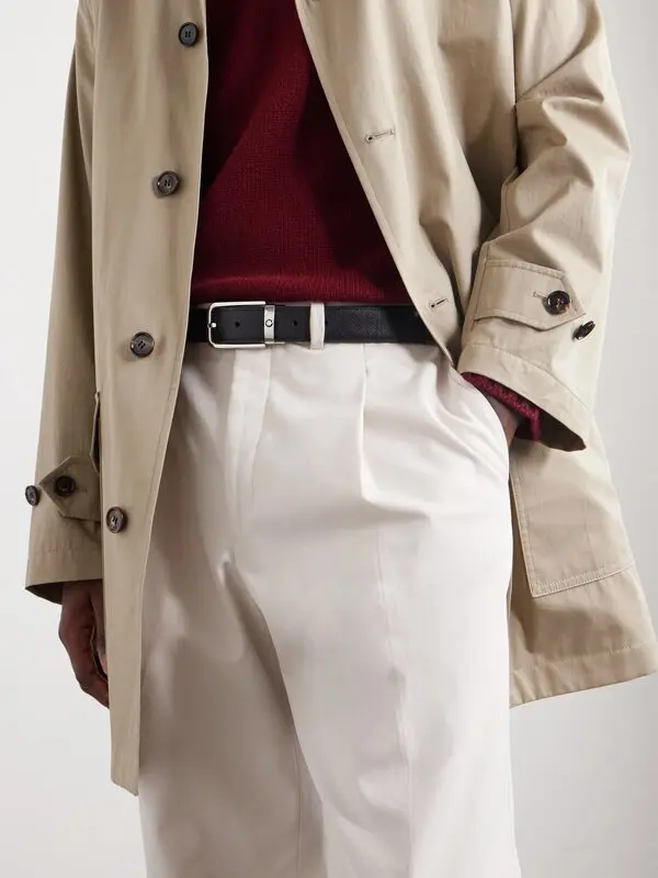 Montblanc 3cm Leather Belt