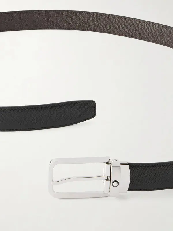 Montblanc 3cm Leather Belt