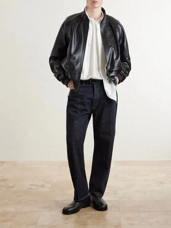 A.PRESSE Tapered Indigo Denim Jeans