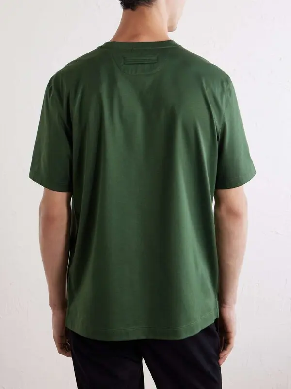 Zegna Cotton-jersey T-shirt
